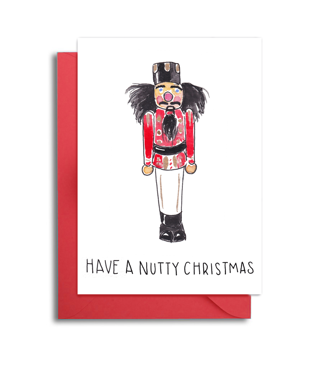 Nutty Christmas Nutcracker Card – Good Fruit Farm