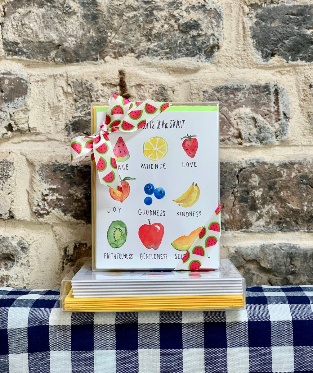 Fruits of the Spirit Note Card Set – Good Fruit Farm