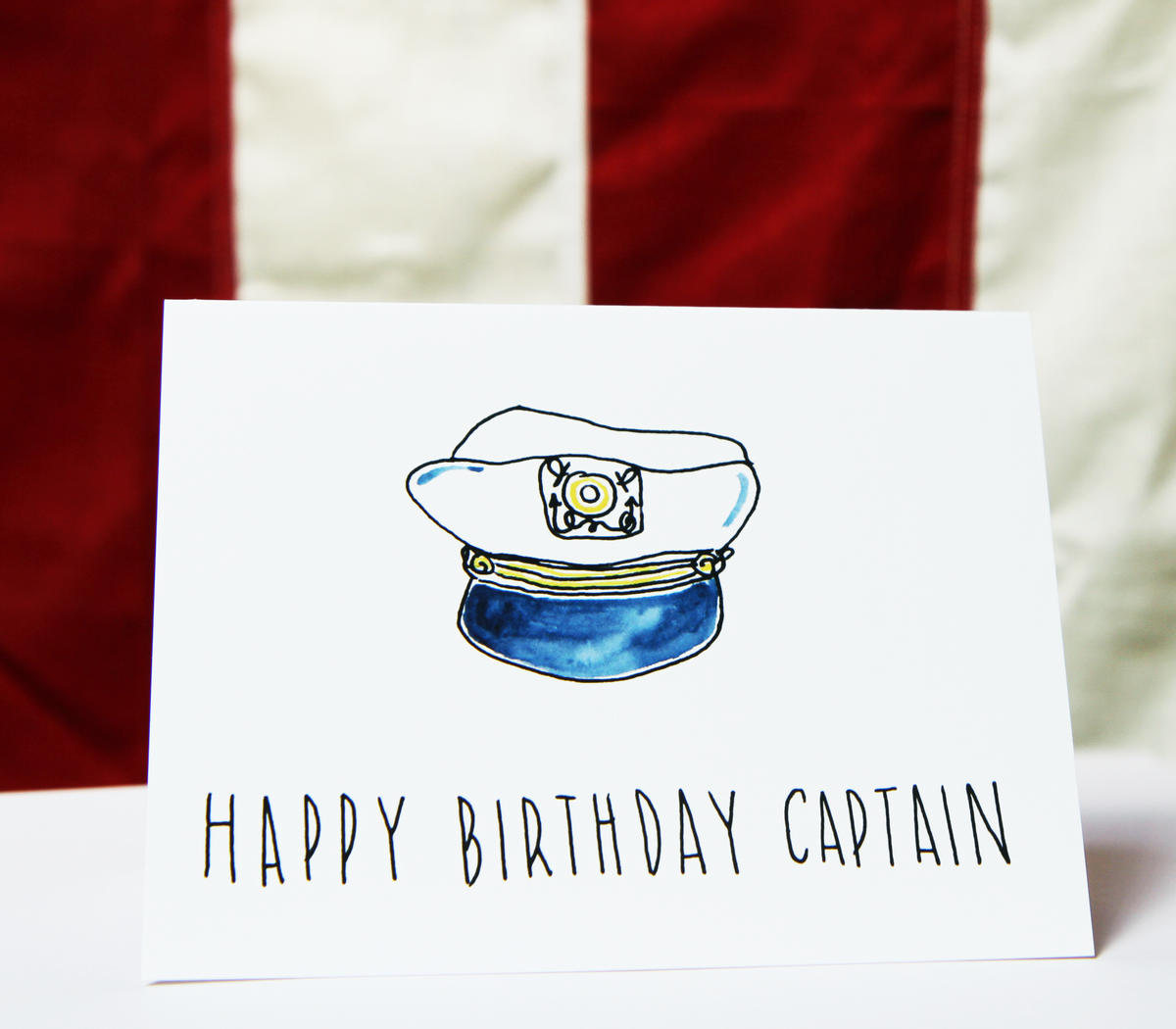 Happy Birthday Captain Card – Good Fruit Farm